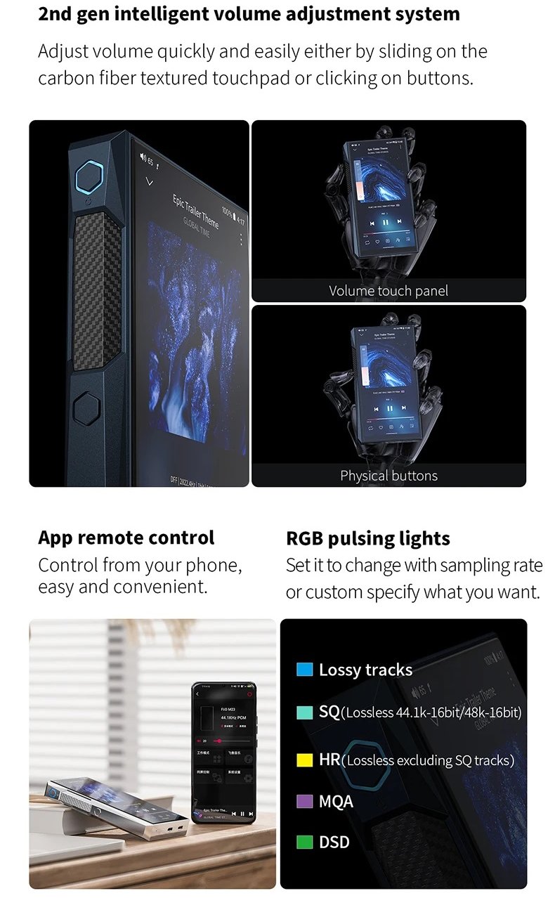 FiiO M23 Portable High Resolution Music Player - FiiO