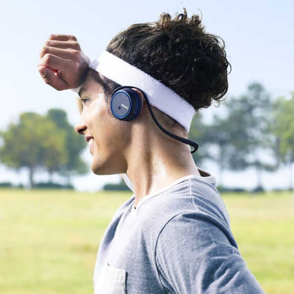 Sony Mdr-as700bt Sweat & Water-resistant BluetoothÂ® Sports Headphones ...